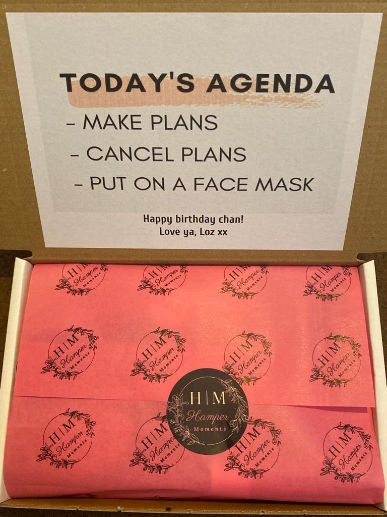 Personalised First Period Survival Box Pretty Sanitary Gift Box Kit Fo ...