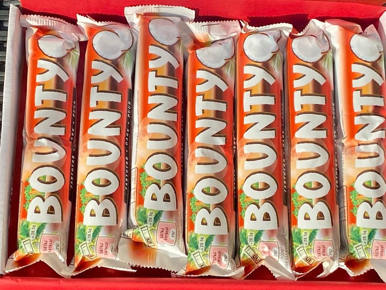 Bounty Dark Chocolate Gift Box Hamper Mothers Day Present Easter Gift ...